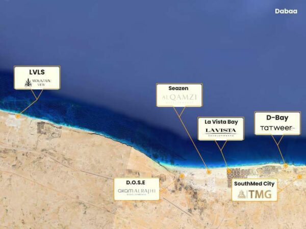 North Coast Map Projects: Elevating Egypt's Spectacular Coast 2025